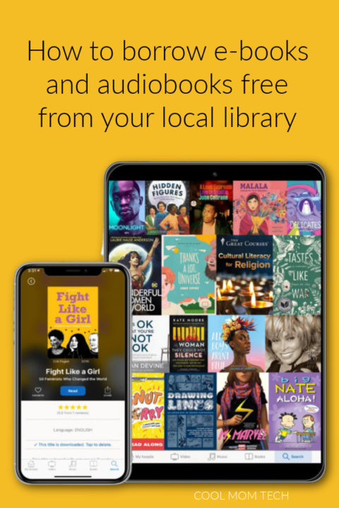 This app lets you check out library books on your tablet. Free. From home!