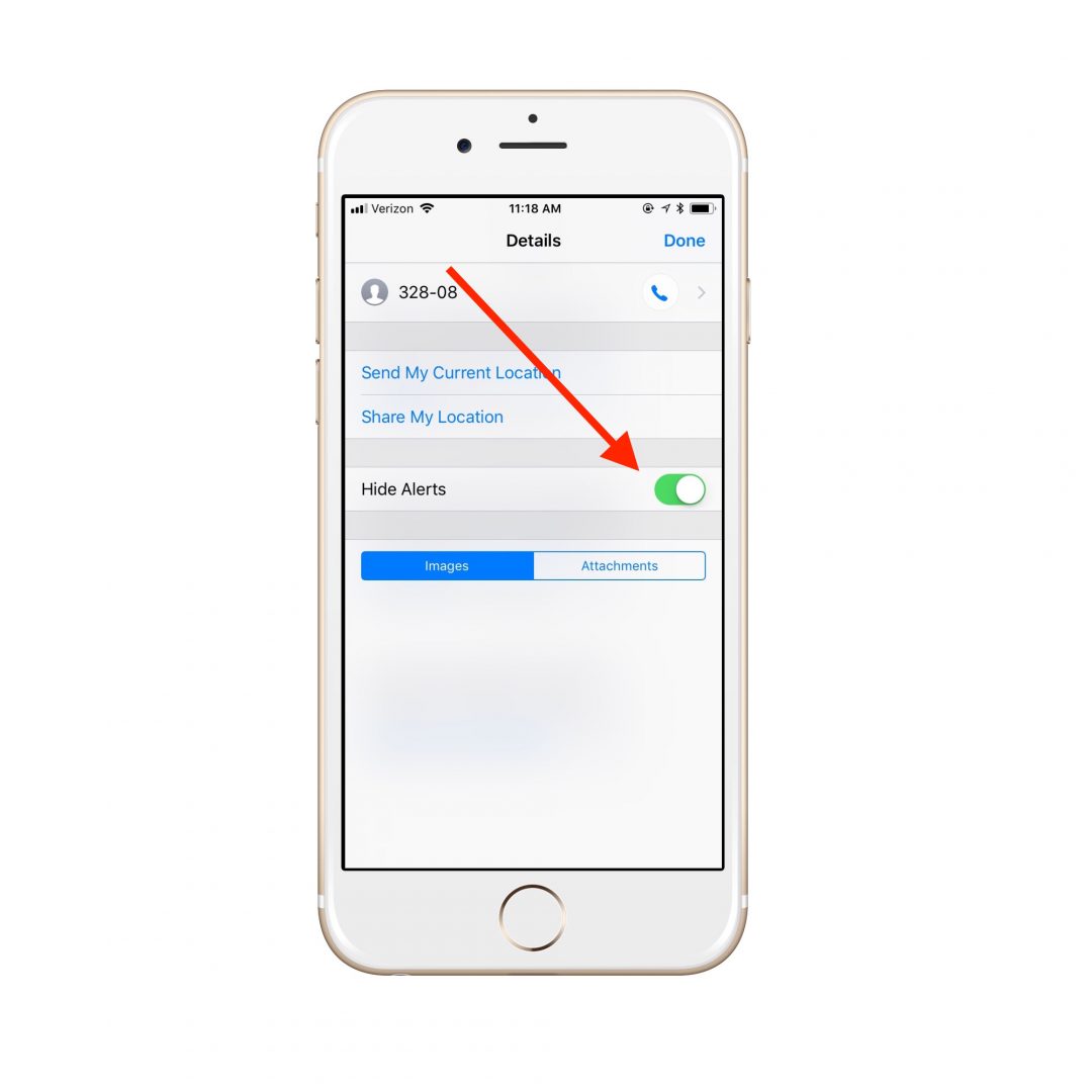 iPhone trick: How to mute text threads, but still get notifications for ...