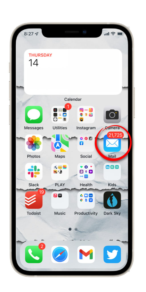 How To Get Rid Of That Unread Email Count Badge On IPhone We Have Enough Stress 